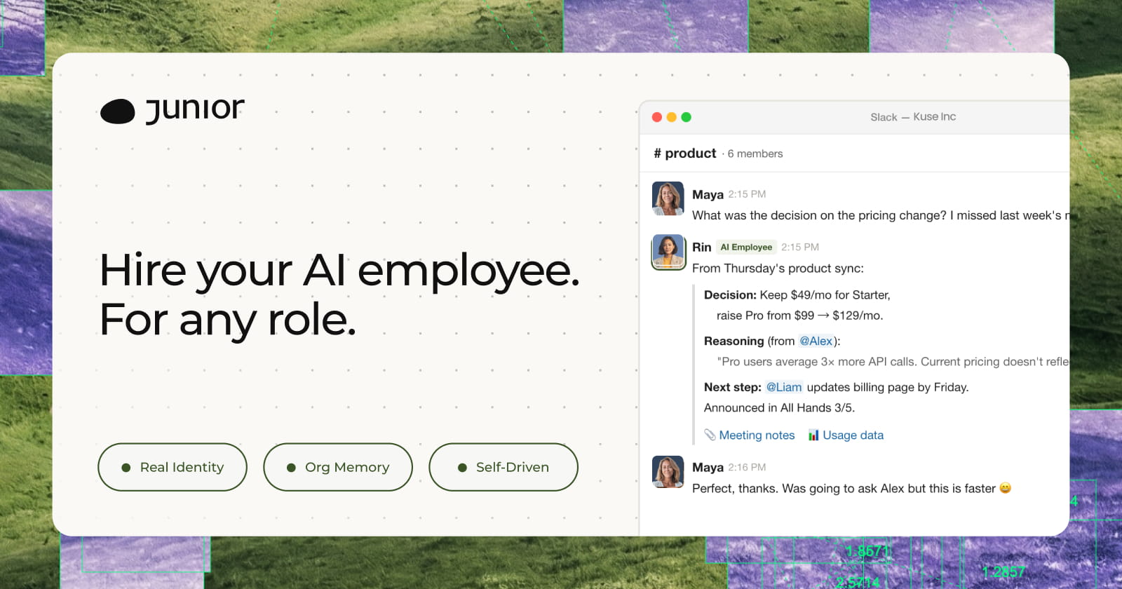 Junior - The AI Employee for Any Role